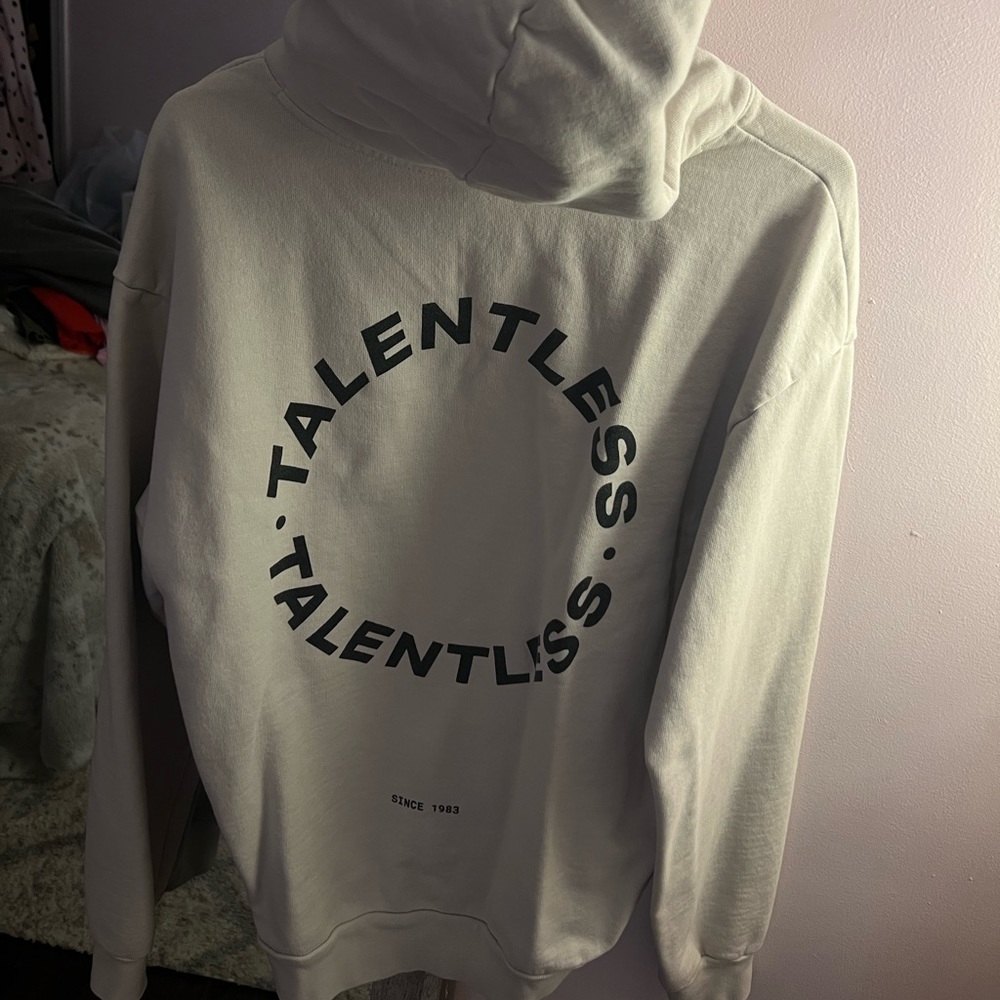 Talentless Hoodie In Color Bone - Gem